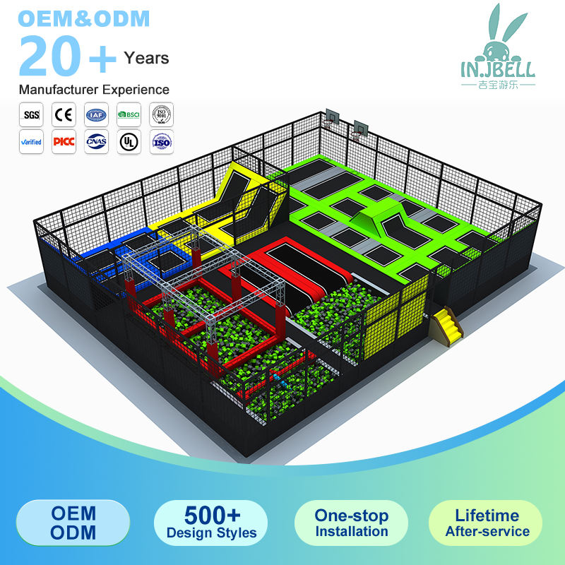 Custom Indoor Trampoline Park Equipment Trampoline Park Indoor for ...