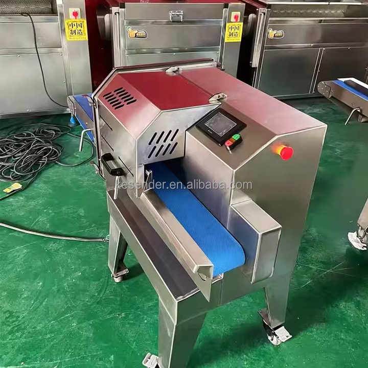 Fully Automatic Meat Slicing Machine Cheese Slicer Cooked Meat Cutter ...