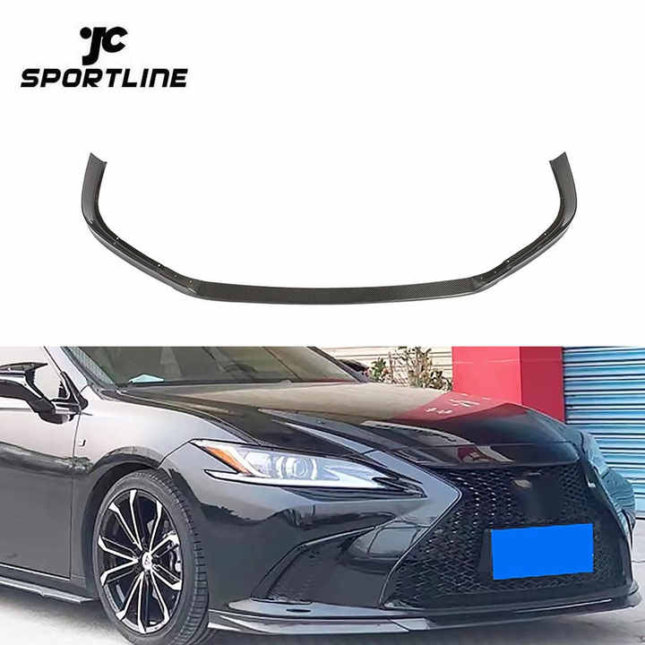 Lexus ES350 F Sport Carbon Fiber Front Lip Spoiler 2018-2019