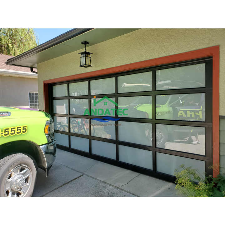 Anti-Theft Electric Glass Garage Door - Full View, OEM/ODM | Wholesale