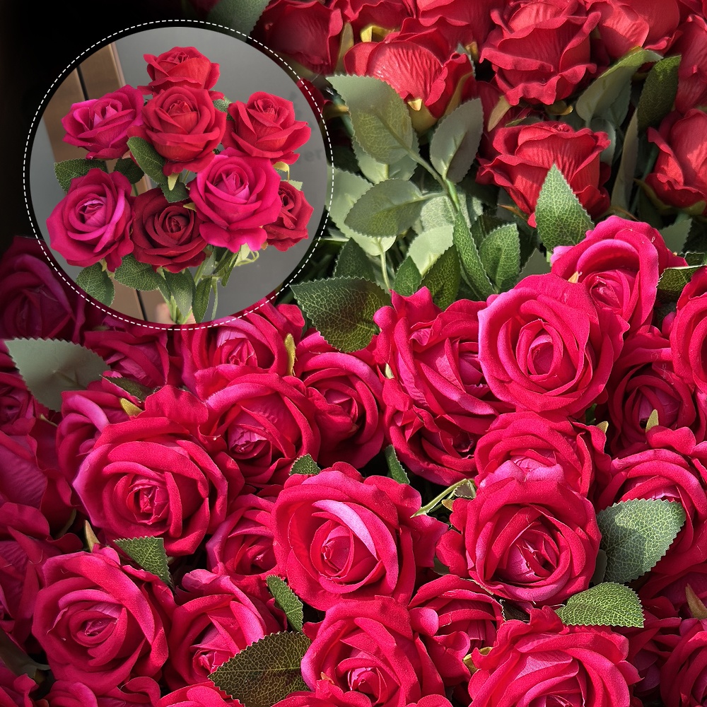 Low Price Red Velvet Rose Flower 1k+ | Alibaba.com