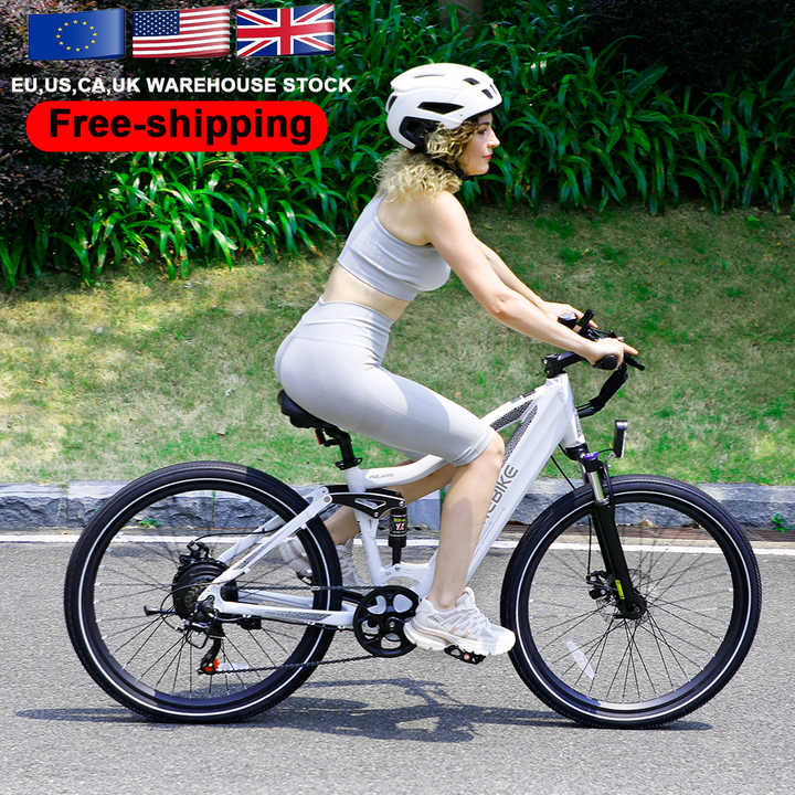 14AH 26 Inch Power Assist Electric Mountain Bike with Rear Hub Motor ...