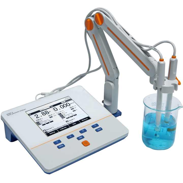 Laboratory PH mV Conductivity TDS Salinity DO Multi Parameter Water Quality Analyzer Meter with ...