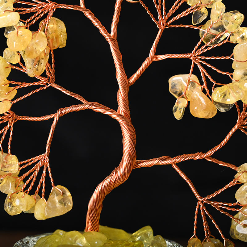 Shimmering Beauty: Exquisite citrine tree life sale for Stylish Decor