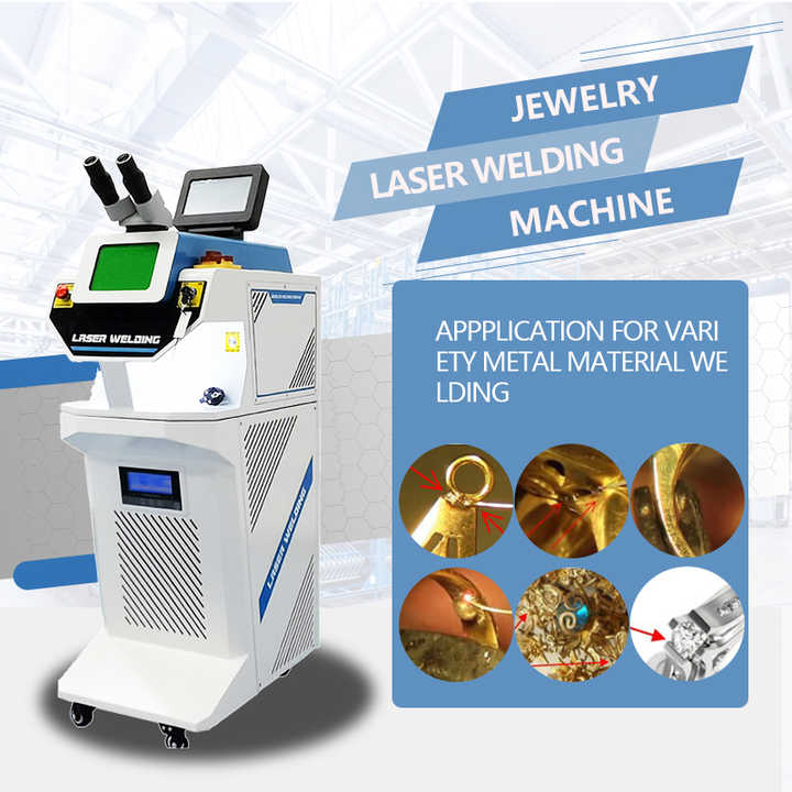 200W YAG Laser Welder for Jewelry - High-Accuracy Soldering