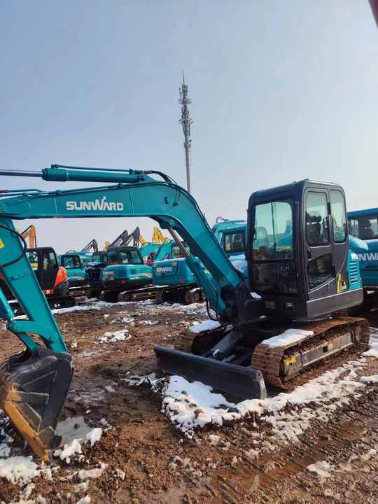 SUNWARD SWE60E 6ton Small Used Excavator Recommended Machine| Alibaba.com