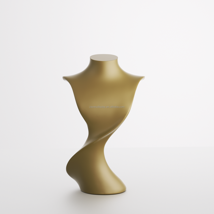 Luxury Twisted Jewelry Display Stand & Necklace Showcase