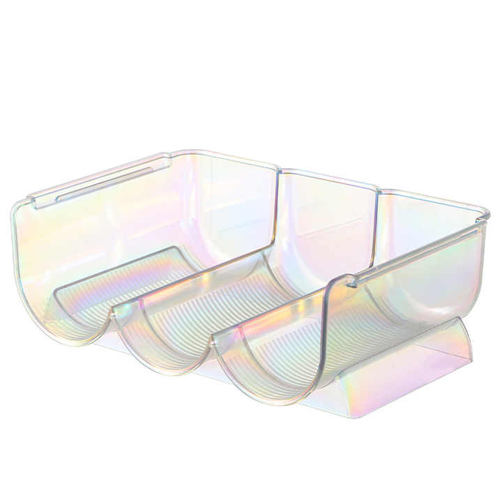 Modern Acrylic Stackable Wine Rack Colorful Display Red Wine Bottles ...