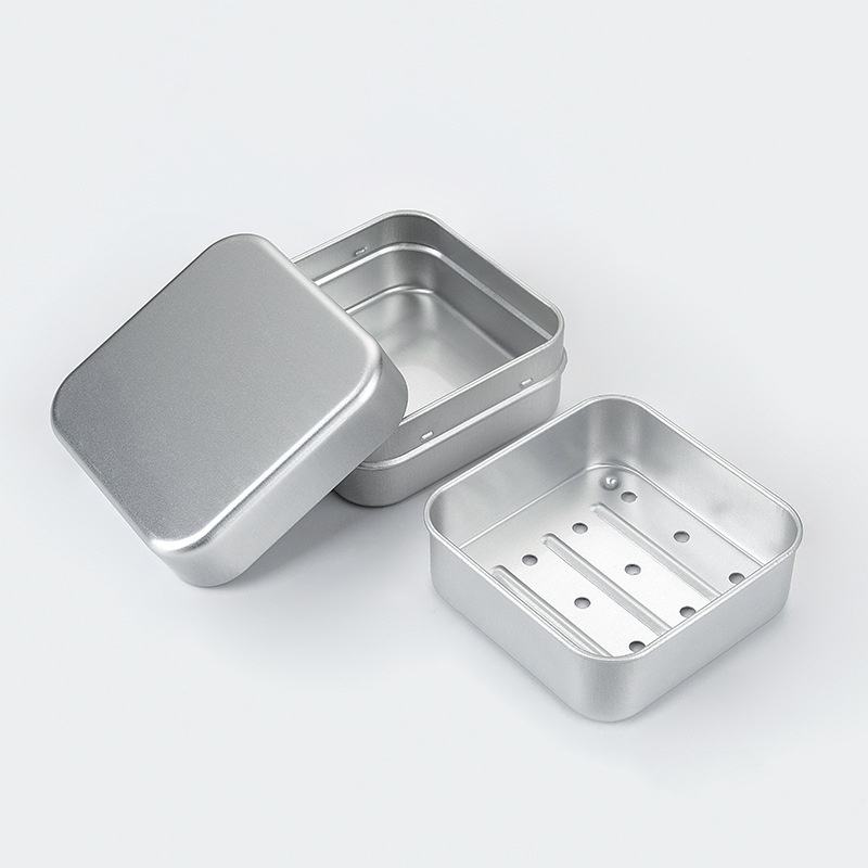 Eco-friendly Metal Soap Box - Durable & Recycled Materials