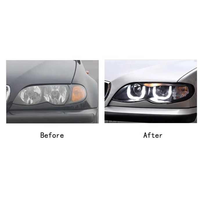 Upgrade LED Headlight DRL for BMW 3 Series E46 2001-2014