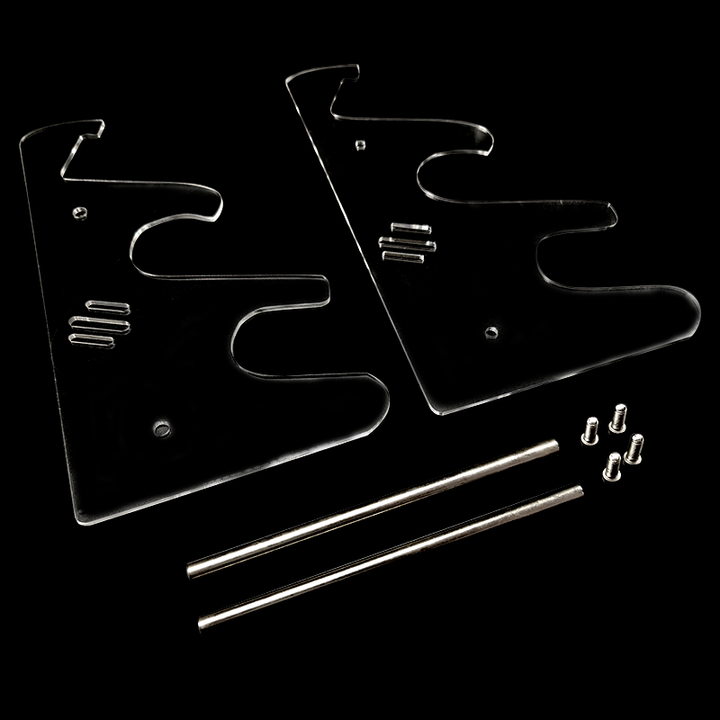 Acrylic 3-Tier Desk Stand Acrylic Keyboard Storage Rack for Mechanical ...