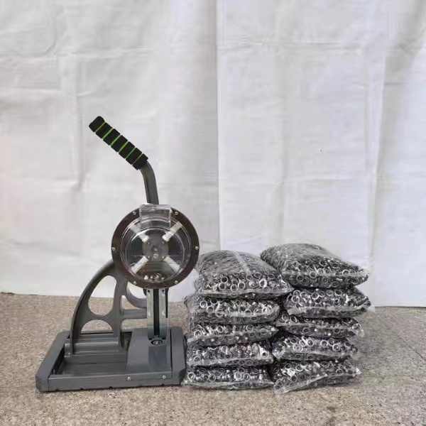 5.5mm to 12mm Eyelet Punching Machine for Flex Banners & Tarpaulins - OEM