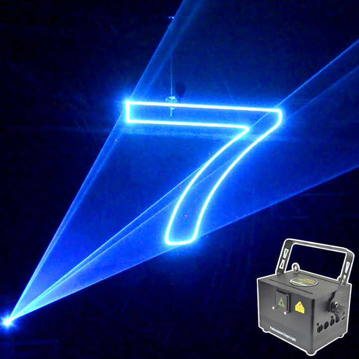 Marslite Hot Selling 3W RGB Animation Laser Show Light logo Advertising ...