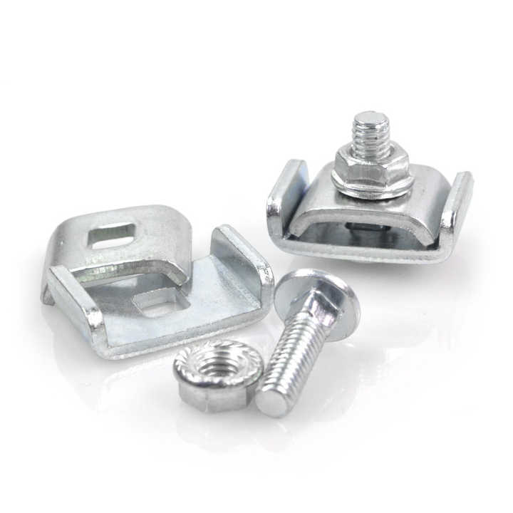 Steel Wire Mesh Cable Tray Union Joint Connector Clamp