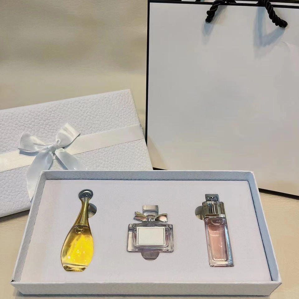 Mini Perfume Sample Set Travel Size Long Lasting Fresh Fragrance Gift ...