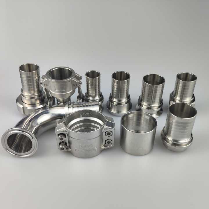 High Performance SUS304 Tri Clamp Quick Install Chuck Hose Connector ...