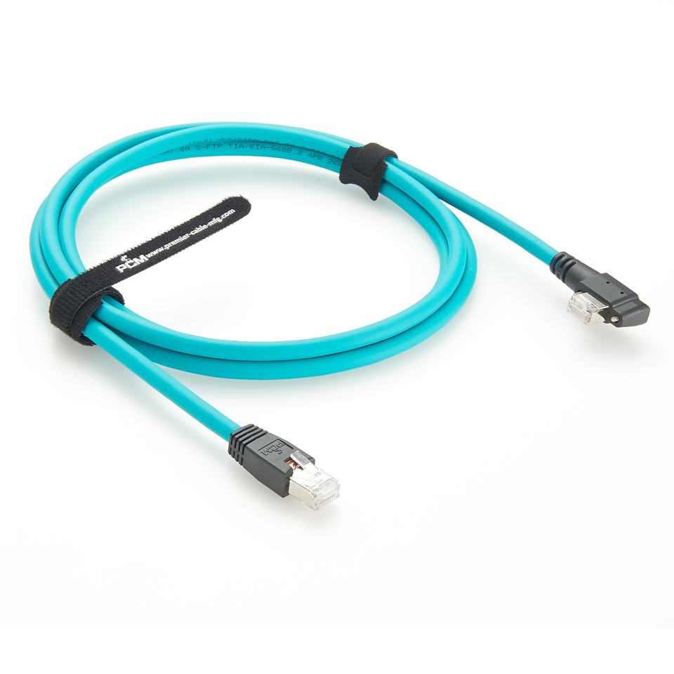 RJ45 Industrial Machine Vision GigE Cable with Bare Copper Conductor ...
