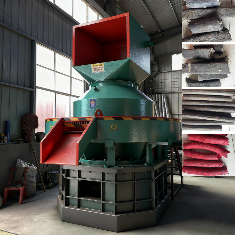 Refuse Derived Fuel Rdf Machine Cow Dung Briquetting Machine Bagasse ...