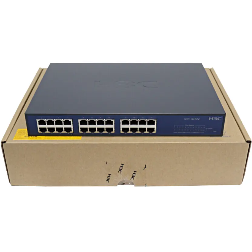 SMB-S1224V2 H3C 24-port Gigabit Access Switch Plug and Play Without ...