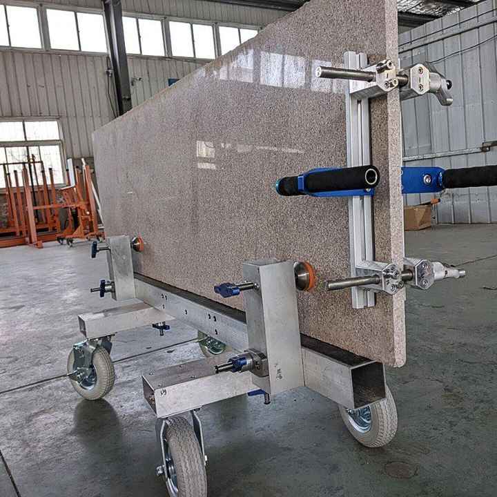 Raizi Heavy Duty Stainless Steel Granite Slab Dolly Cart - OEM