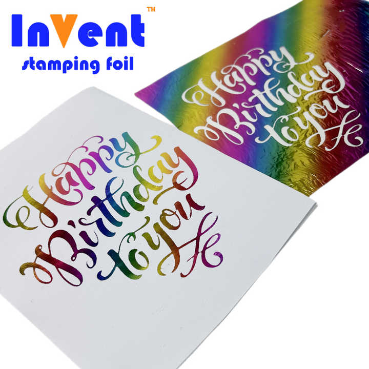 New Design Colourful Toner Reactive Foil for Textile Foils