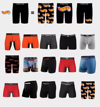 Manufacturer Boxer Factory OEM Private Label Jacquard Knitted ...