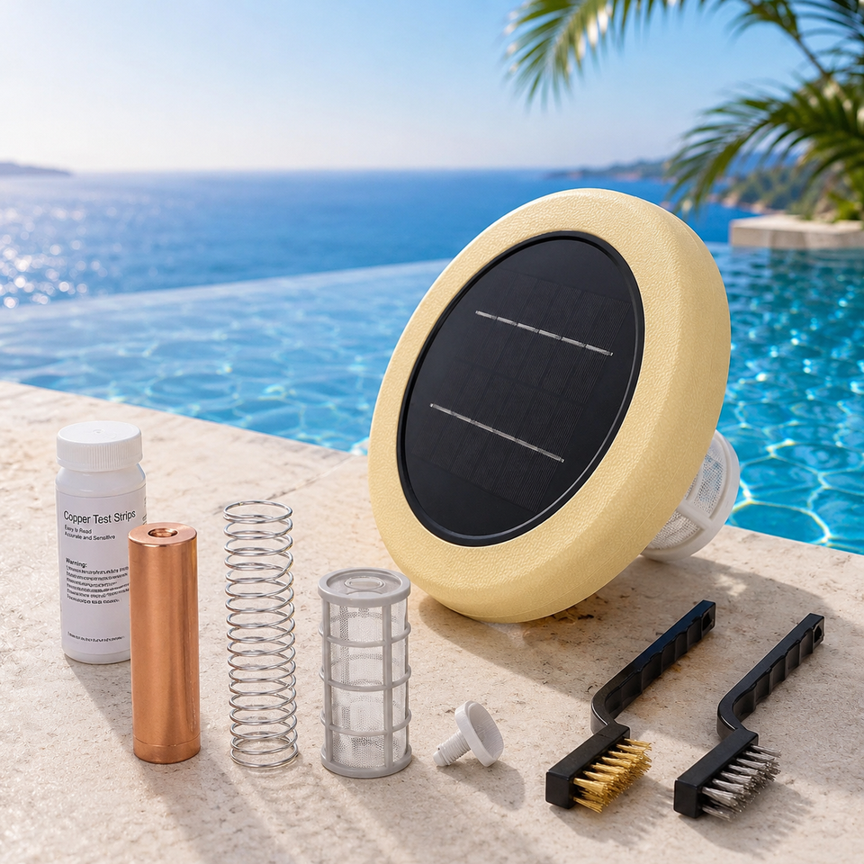 Accessories Pool High Quality Automatic Solar Powered Outdoor Swimming ...