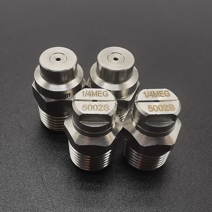 YS 1/4" MEG Solid Cone Nozzle, Washjet High Impact Solid Stream Spray ...