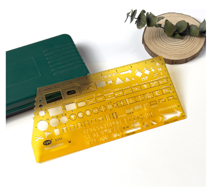 8353 Nato Professional Map Marking Stencil Plastic Symbols Template ...