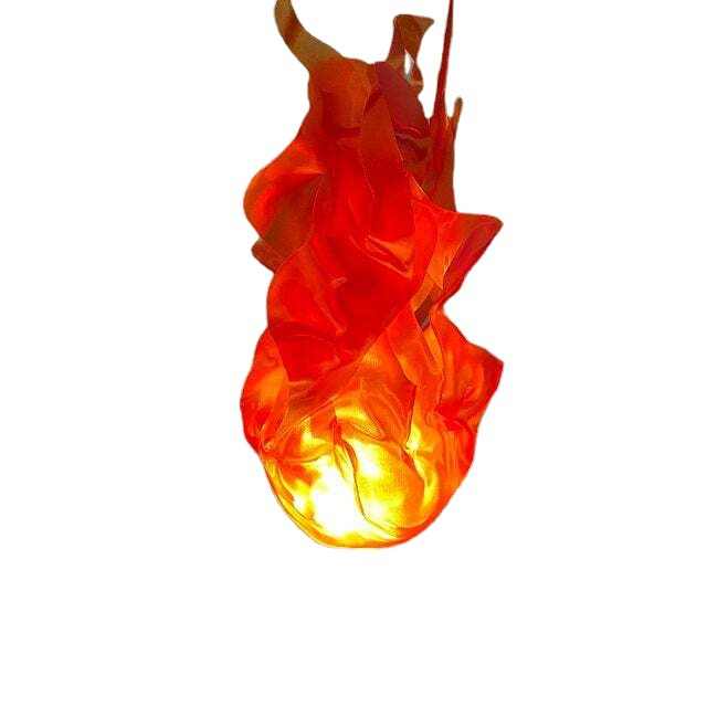 LED Floating Fireball Halloween Prop - Perfect for Cosplay