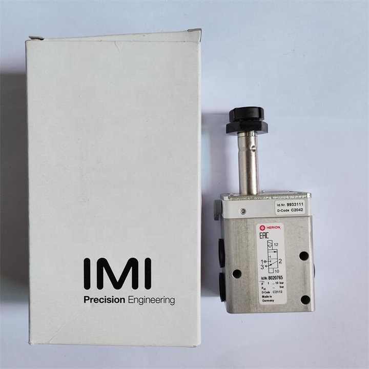 Indirect Solenoid Actuated Spool Valves - BUSCHJOST 8020765 for Herions ...