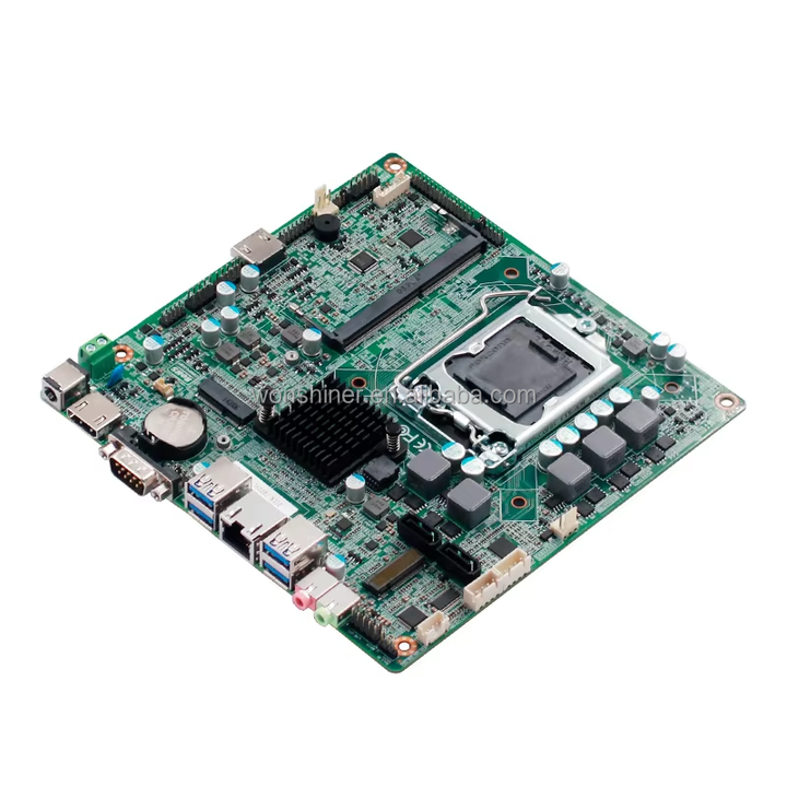 Mini Itx Motherboard Kiosk 2 LAN 6*Com Intel 12th Gen Core I3 I5 I7 2 ...