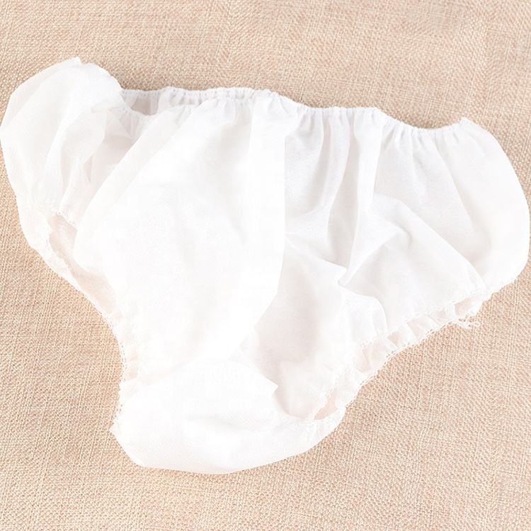 Disposable Lightweight Blue Non-Woven Fabric Boxer Shorts Breathable PP ...