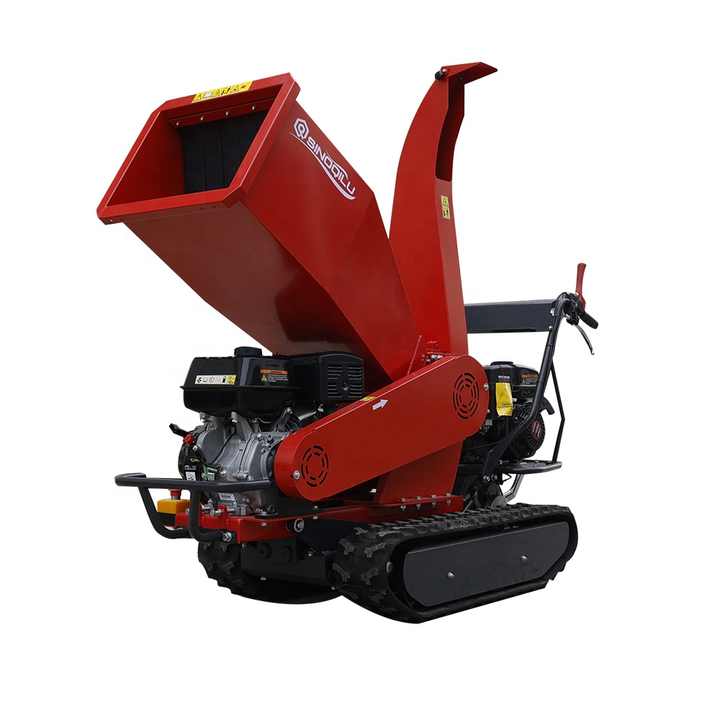 KOIDA Wood Log Shredder 13.5Hp/14Hp/15Hp Tree Branch Shredder Gasoline ...