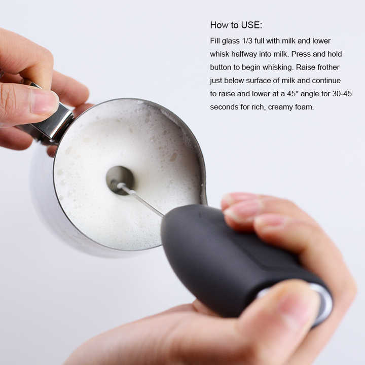 Original Milk Frother Handheld CE, ROHS, LFGB Certified