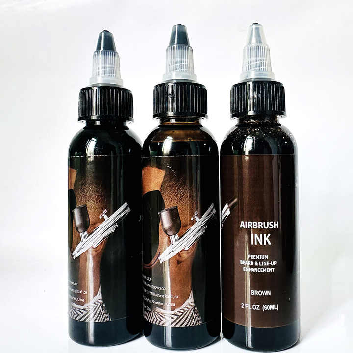 Airbrush Hairline Barber Ink Shower Proof Cosmetic Tattoo Hair ...