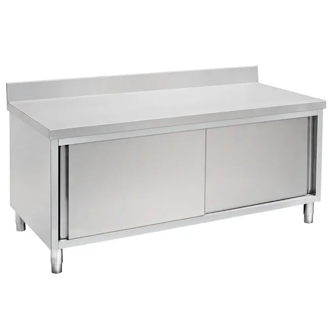 Commercial Stainless Steel Fast Food Storage Cabinet Heavy Duty ...
