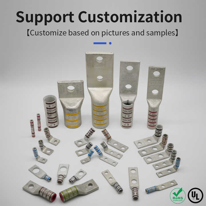 For UL Listed Large Current 3/0 4/0 Crimp Terminals Cable Copper ...