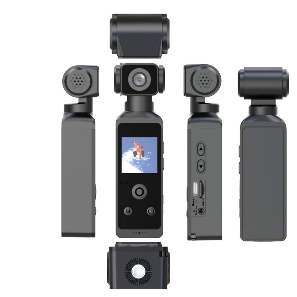 270° Manual Rotation 4K Wireless Sports Action Camera
