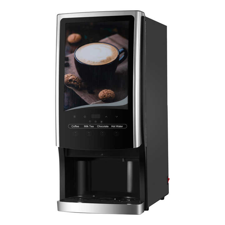 Professional Fully Automatic Instant Coffee Maker Vending Coffee ...