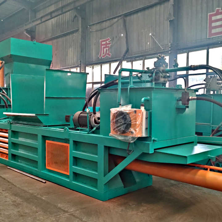 Use For Textile Enterprises Baler Automatic Plastic Metal Horizontal ...