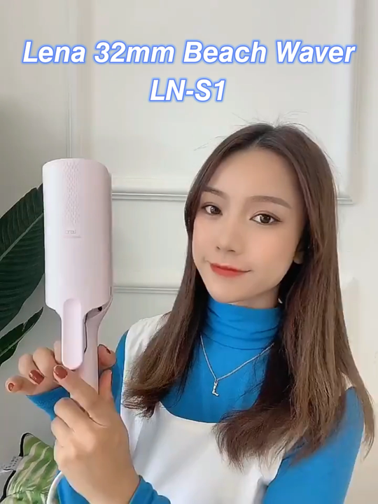 Lena Negative Ion Small Deep Hair Waver Professional Curl Wand Ceramic ...