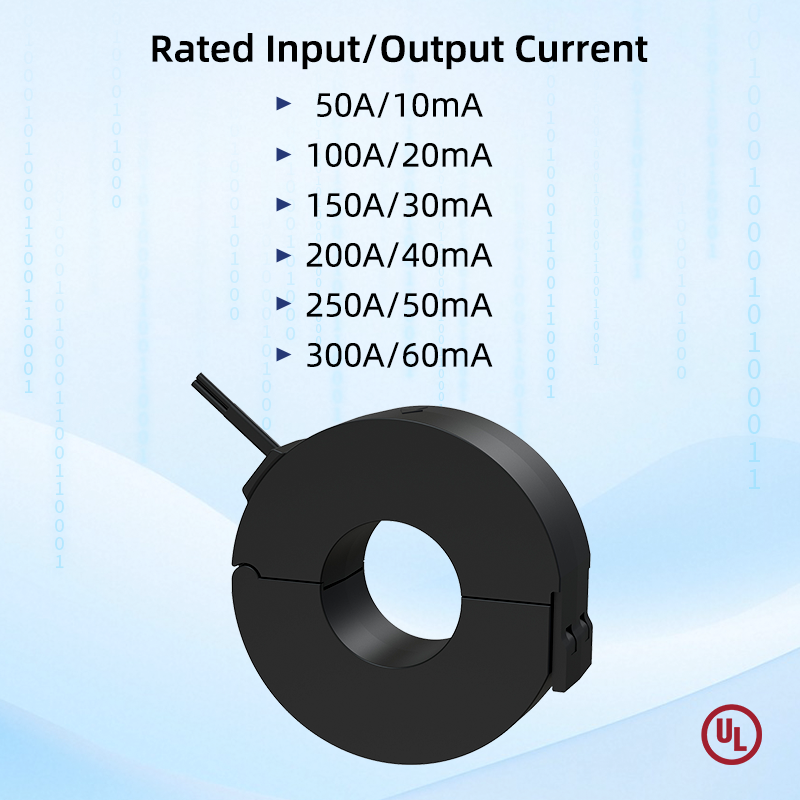 YADA SCT24L UL Certificate 0.6kV 100A/20mA 200A/40mA 300A/60mA Split ...