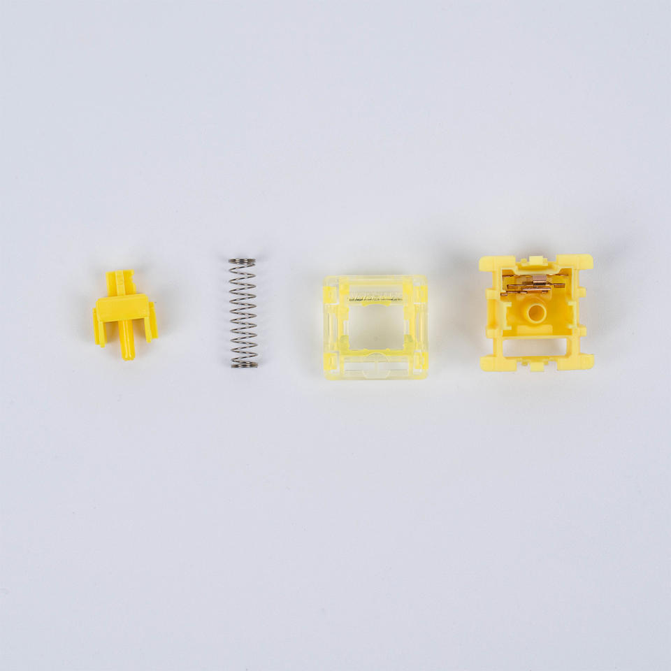 GATERON Phantom Yellow Switch Linear 50gf 3-pin Lubed Version Retail ...
