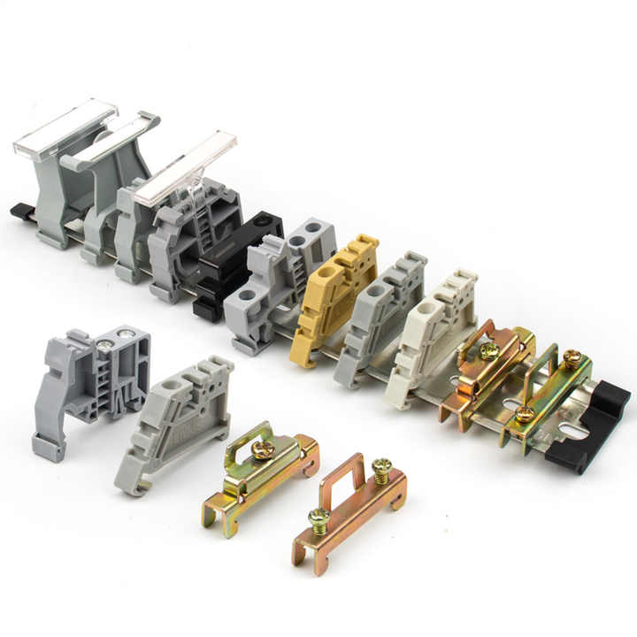 Chfrpu Manufacturer E/uk Ew35 Din Rail Terminal Block Fixing End Stop Fastener End Bracket End ...