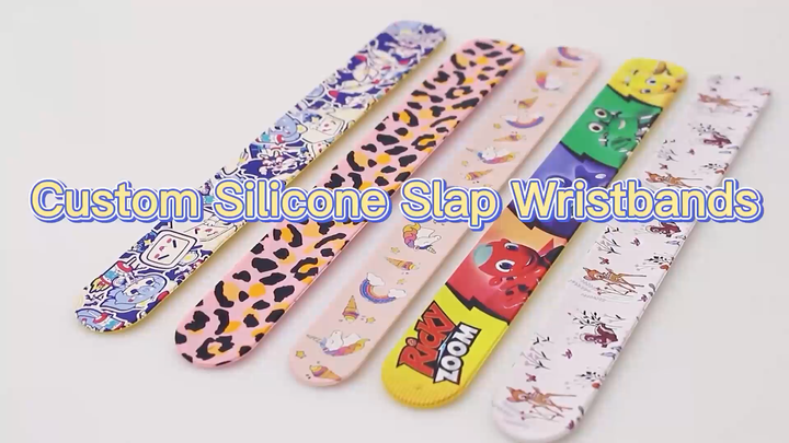 Custom Rubber Snap Wristband - Eco-Friendly Promotional Gift