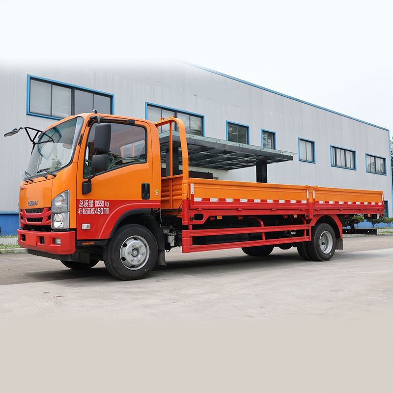 New Model Isuzu NPR 700P 4x2 Dropside Platform Truck 190HP 4HK1 Diesel ...