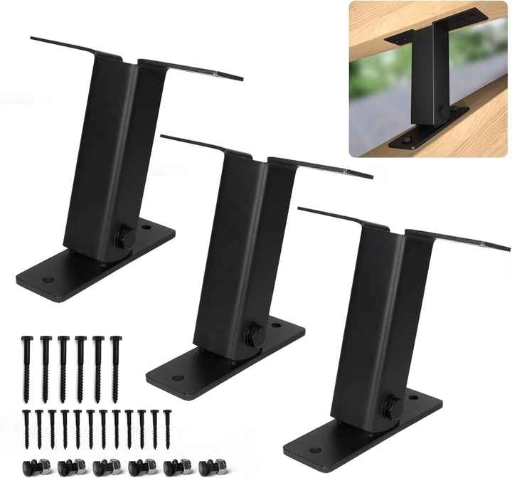 Pergola Roof Riser Support Brackets - Durable & Easy Install