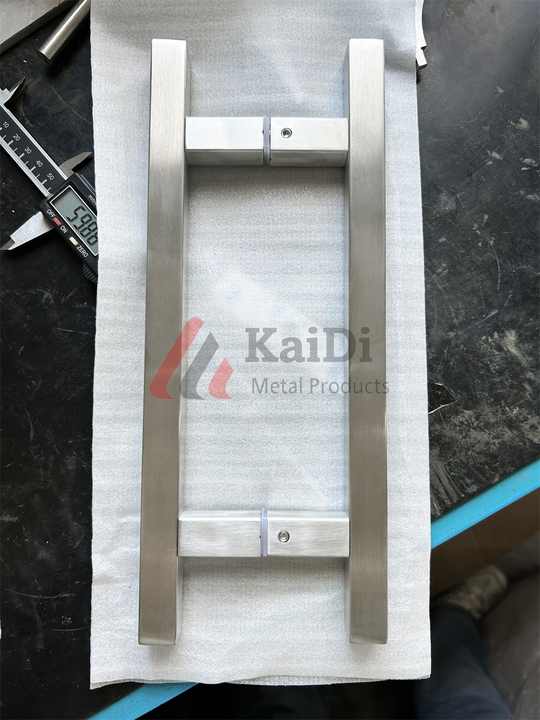 h Style Metal Pull Door Handle Shower Handle 12 Inch Grab Bars Pull ...