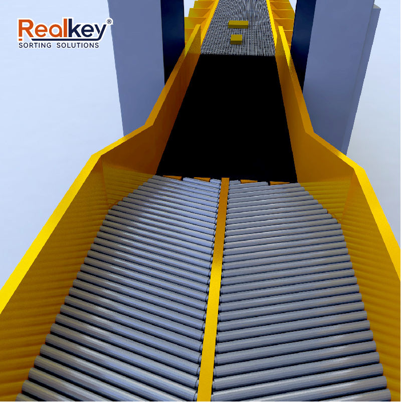 Realkey Parcel Singulator: High-Efficiency for Logistics Warehouse ...